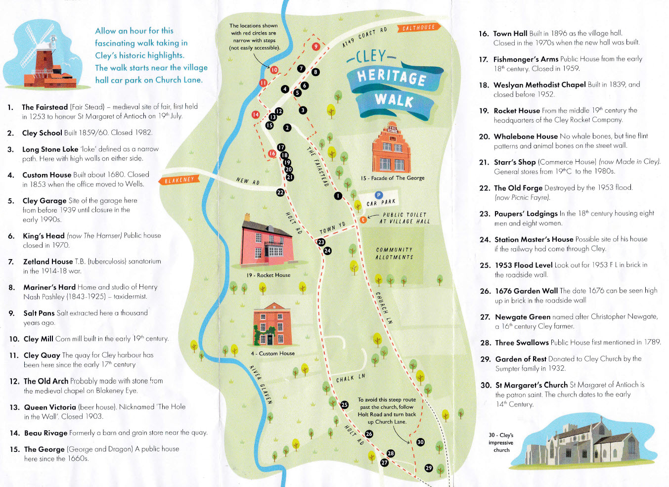 Cley Heritage Walk – Blakeney Area Historical Society